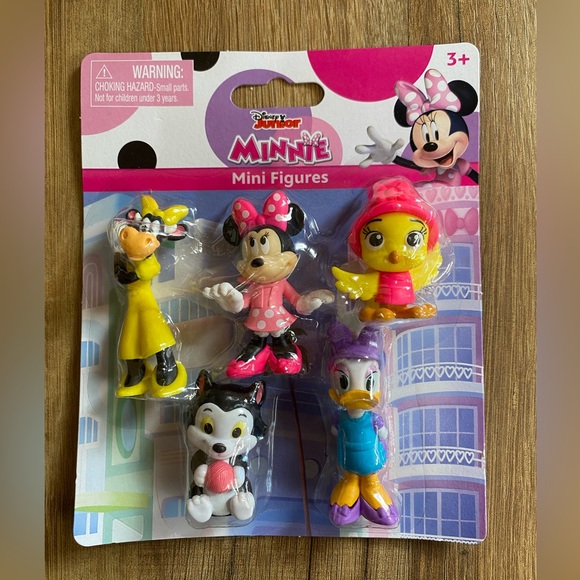 Disney | Toys | Disney Junior Minnie Mouse Mini Figures New | Poshmark